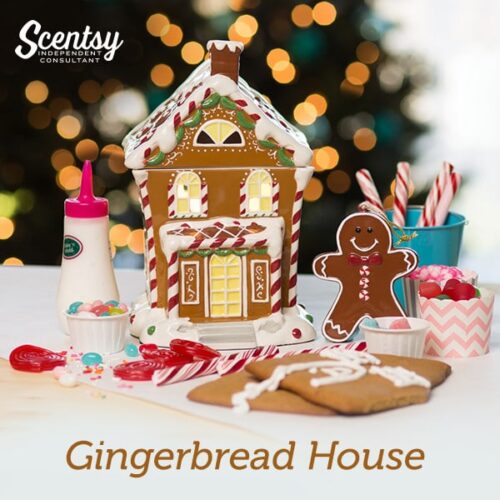 The Most Edible Warmer Has Arrived - Our Scentsy Gingerbread House ...