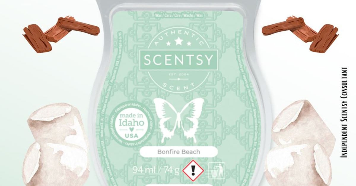 Bonfire Beach Scentsy Bar - The Candle Boutique - Scentsy UK Consultant