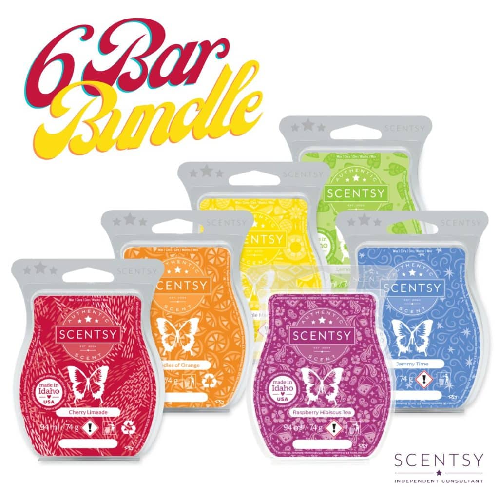 Scentsy 6 Bar Multipack, Buy 6 For The Price Of 5 - The Candle Boutique
