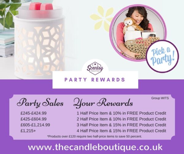 Host A Scentsy Party & Earn Half-Price & Free Scentsy Products!