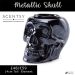 Metallic Skull Scentsy Warmer - The Candle Boutique - Scentsy UK Consultant