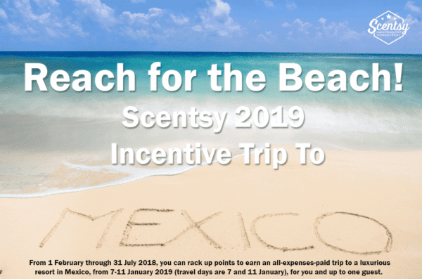 It’s time to Reach for the Beach! Scentsy 2019 Incentive