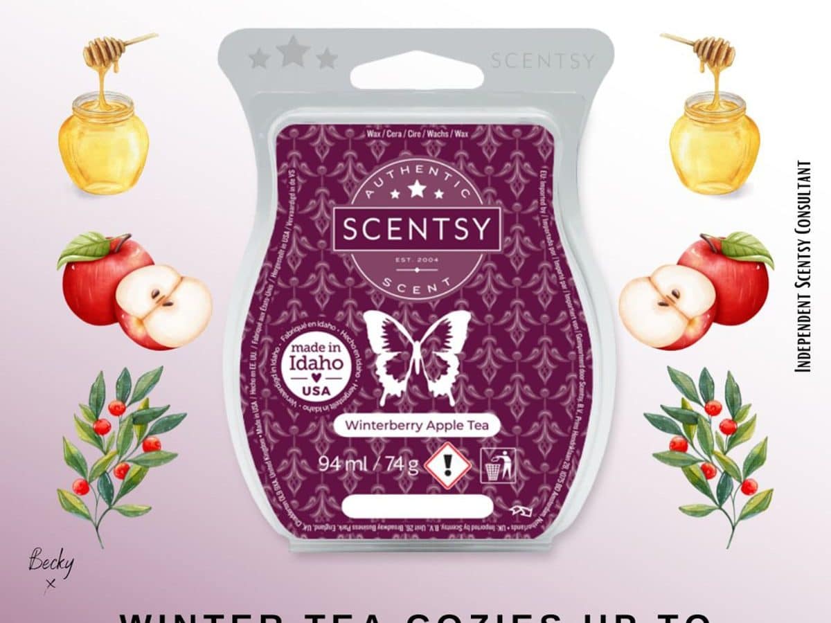 Winterberry Apple Tea Scentsy Bar The Candle Boutique Scentsy UK Consultant