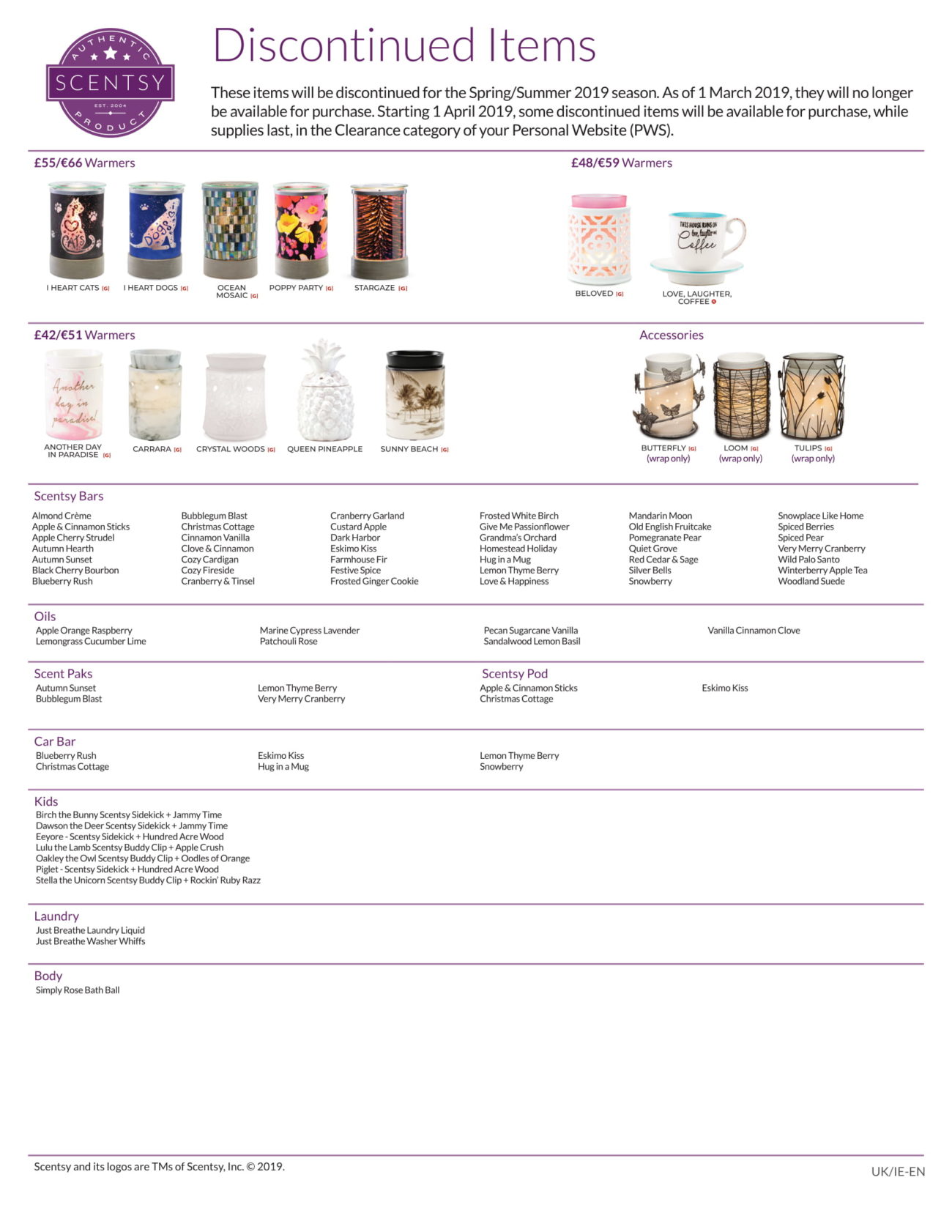 Scentsy Double Hostess Rewards In January 2019