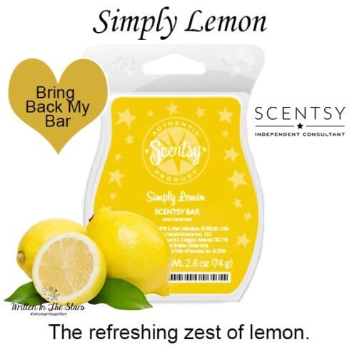 Simply Lemon Scentsy Bar - The Candle Boutique - Scentsy UK Consultant