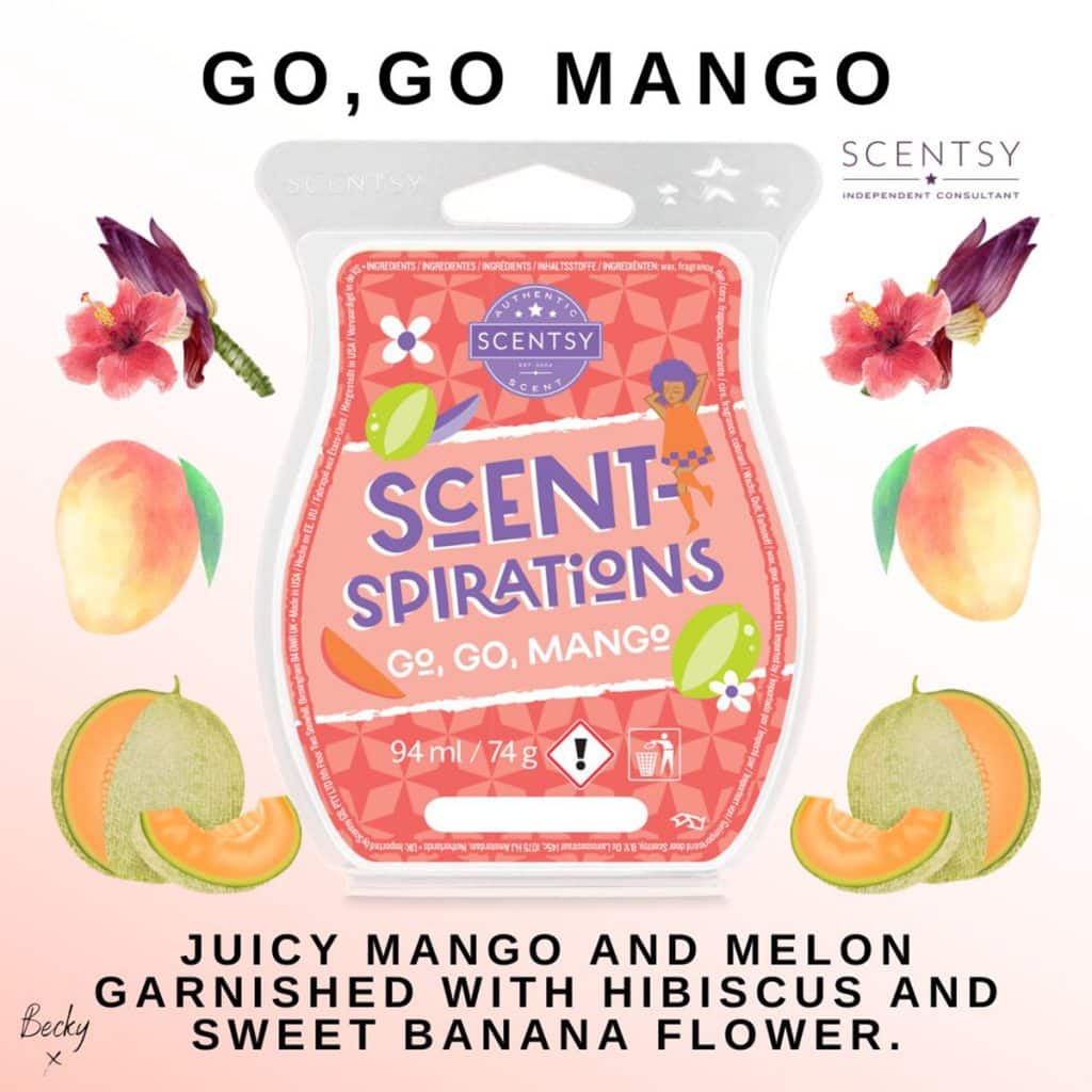 Go, Go, Mango Scentsy Bar - The Candle Boutique - Scentsy UK Consultant