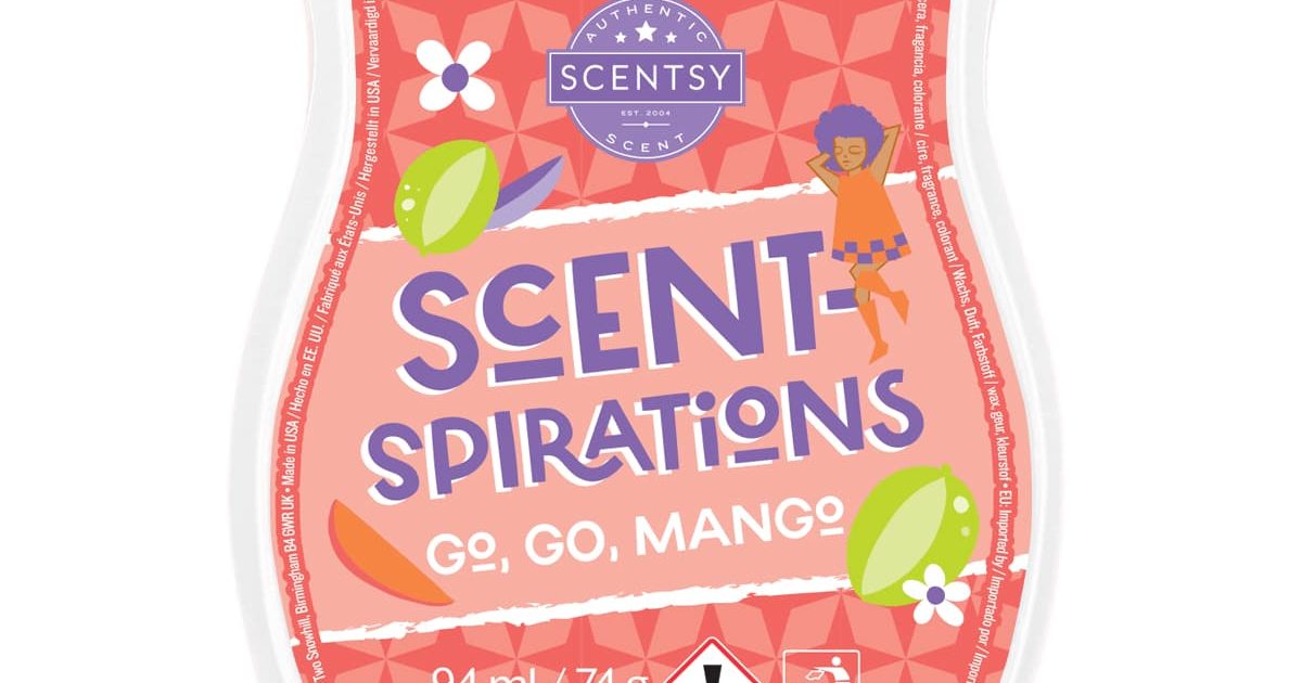 Go, Go, Mango Scentsy Wax Melt - The Candle Boutique - Scentsy UK ...