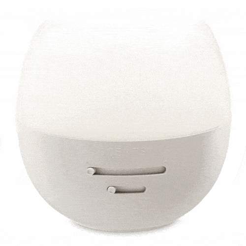 Fleur – Gray Scentsy Deluxe Diffuser - The Candle Boutique - Scentsy UK Consultant