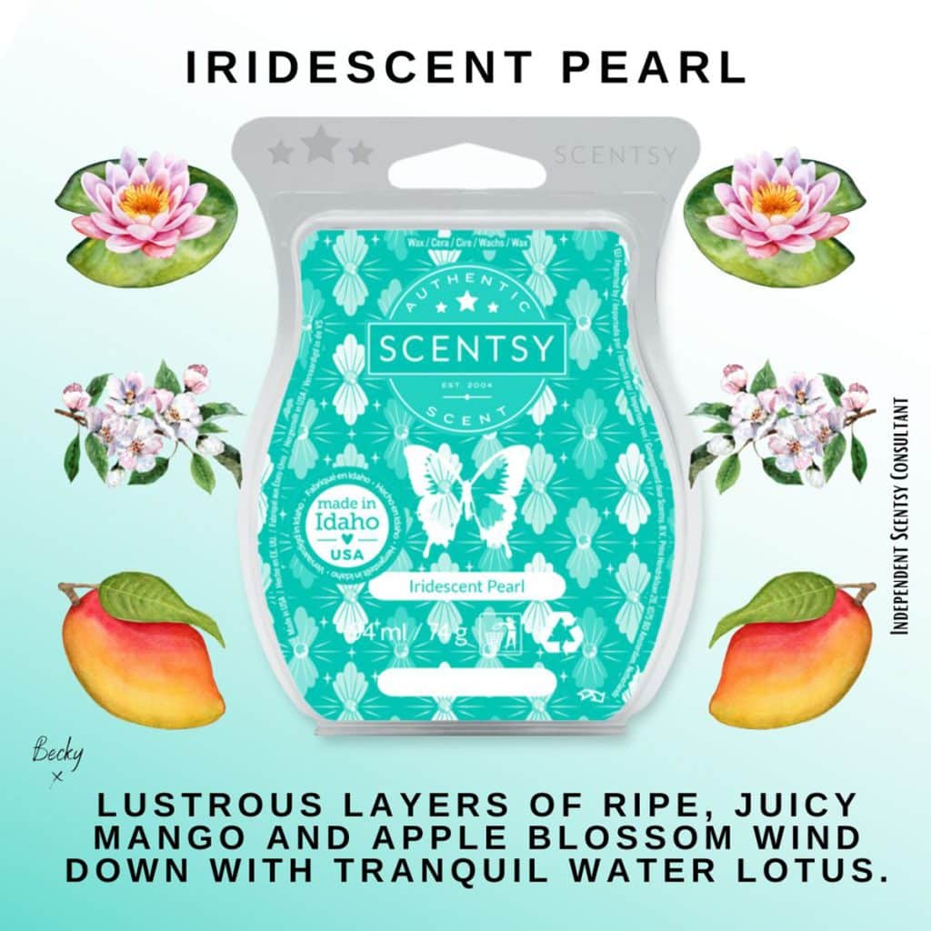 Iridescent Pearl Scentsy Bar - The Candle Boutique - Scentsy UK Consultant