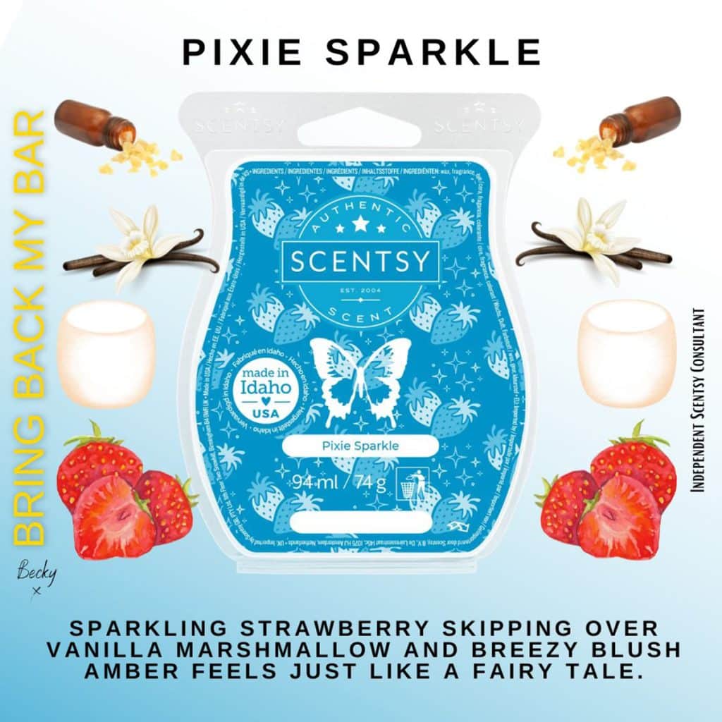 Pixie Sparkle Scentsy Bar - The Candle Boutique - Scentsy UK Consultant