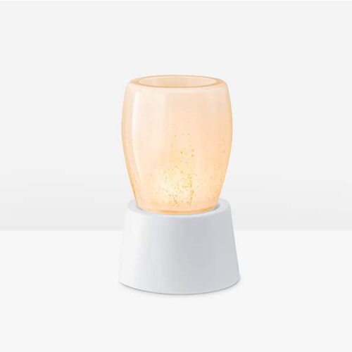 Perfect Pearl Mini Scentsy Warmer with Tabletop Base - The Candle ...