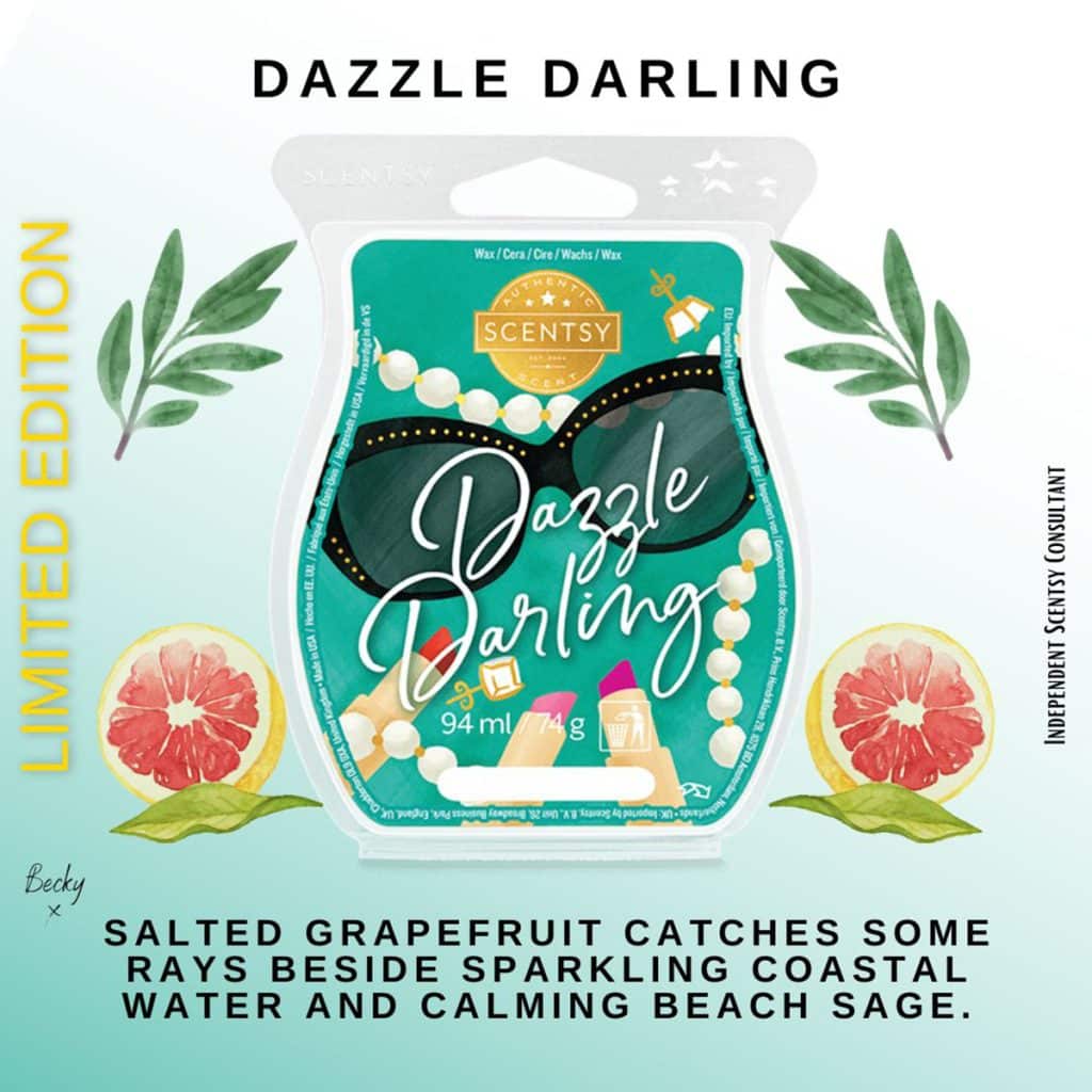 Dazzle Darling Scentsy Bar - The Candle Boutique - Scentsy UK Consultant