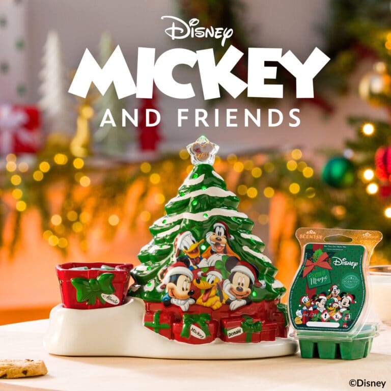 New! Christmas with Disney Scentsy Tree Warmer & Season of Magic ...