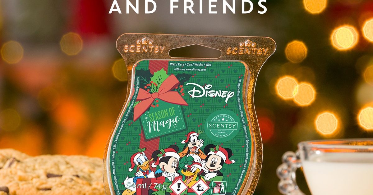 New! Christmas with Disney Scentsy Tree Warmer & Season of Magic ...