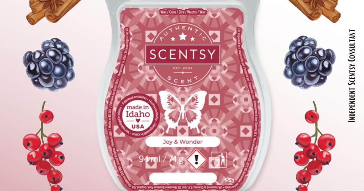 Joy & Wonder Scentsy Bar - The Candle Boutique - Scentsy UK Consultant