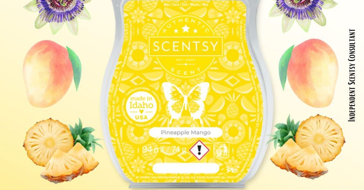 Pineapple Mango Scentsy Bar - The Candle Boutique - Scentsy UK Consultant
