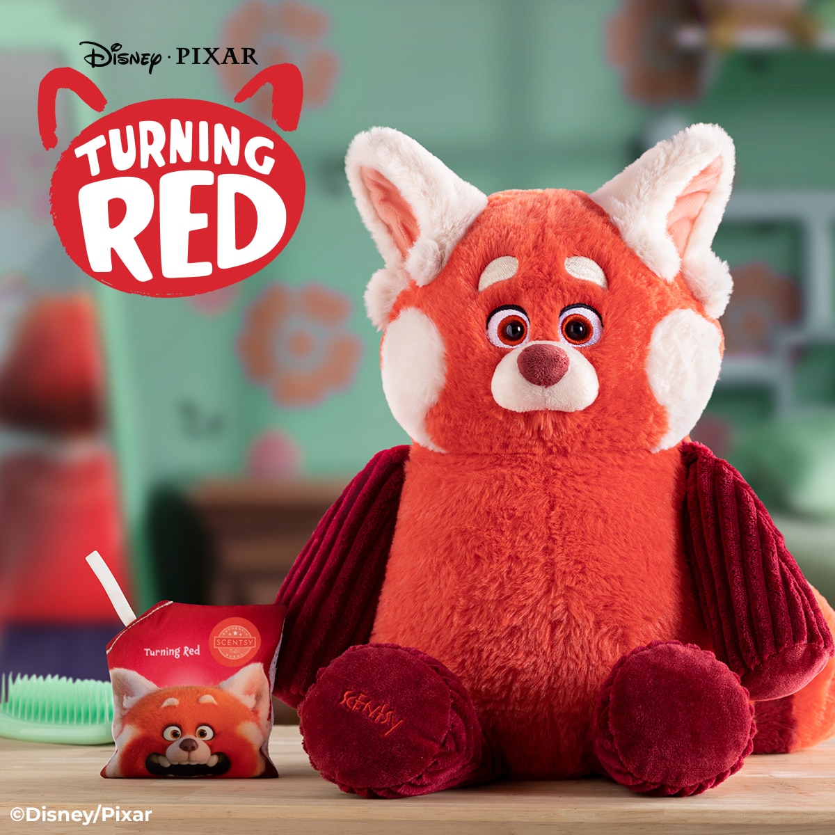 Disney and Pixar Red Panda Mei – Scentsy Buddy and fragrance ...
