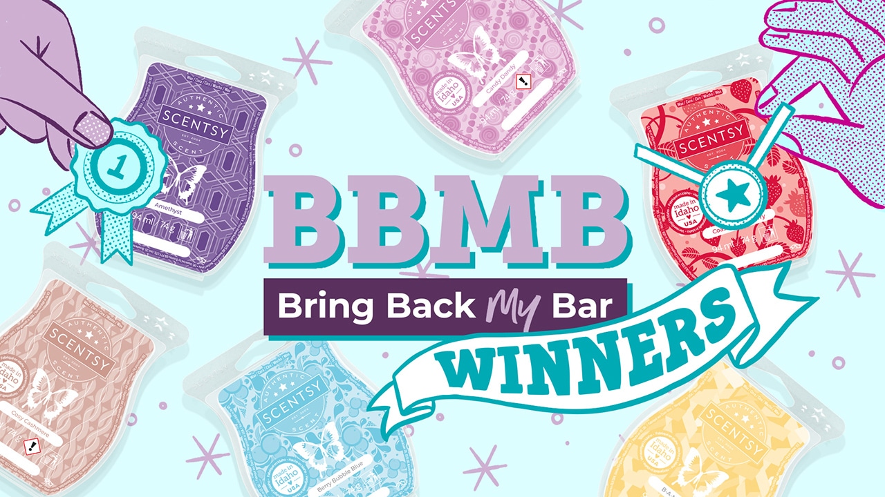 Scentsy UK Bring Back My Bar BBMB Winners Now Aailable To Buy