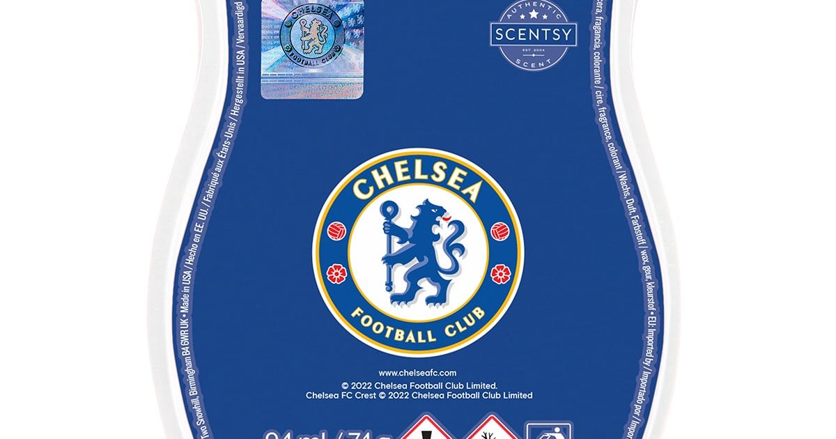 Chelsea FC - Scentsy Bar - The Candle Boutique - Scentsy UK Consultant