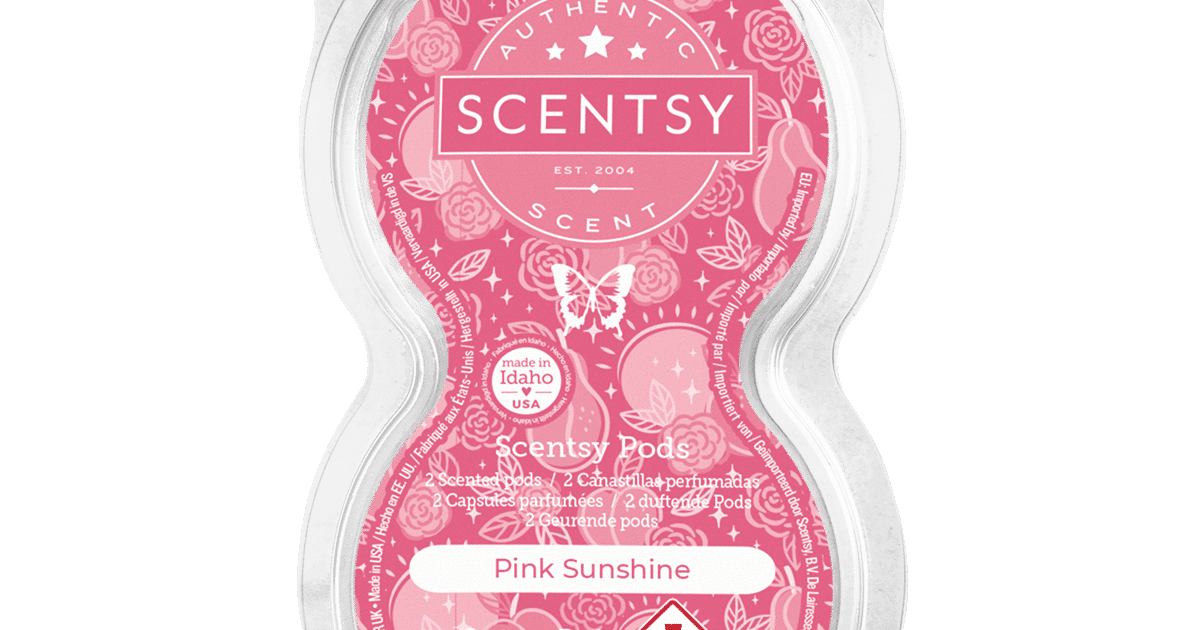 Pink Sunshine Scentsy Pod Twin Pack - The Candle Boutique - Scentsy UK ...