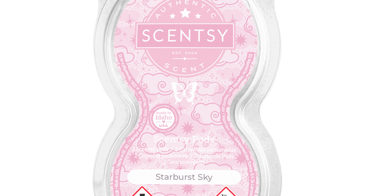 Starburst Sky Scentsy Pod Twin Pack - The Candle Boutique - Scentsy UK ...