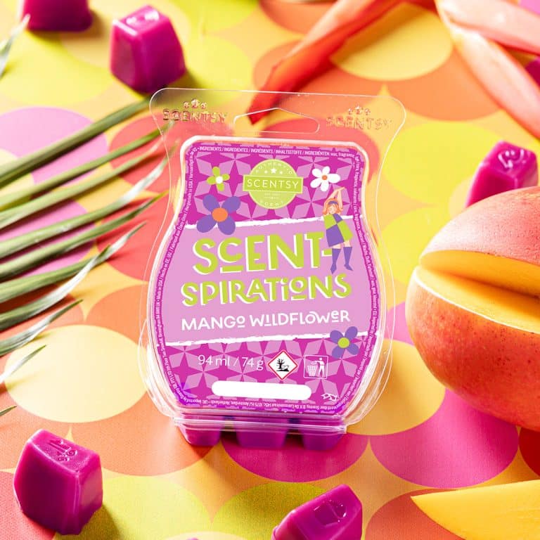 Mango Wildflower Scentsy Bar - The Candle Boutique - Scentsy UK Consultant