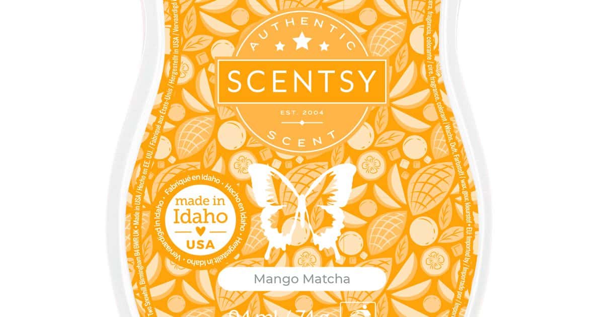 Mango Matcha Scentsy Bar - The Candle Boutique - Scentsy UK Consultant