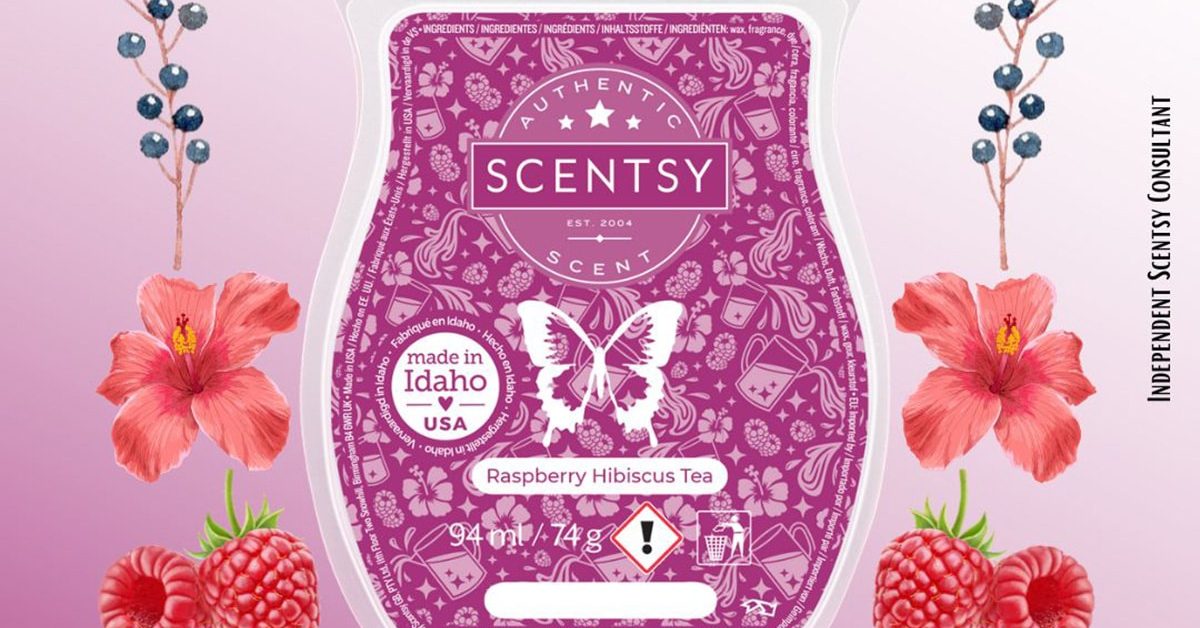 Raspberry Hibiscus Tea Scentsy Bar - The Candle Boutique - Scentsy UK ...