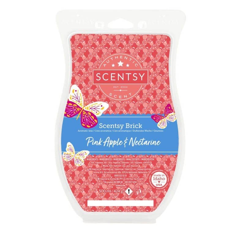 Pink Apple & Nectarine Scentsy Brick - The Candle Boutique - Scentsy UK ...