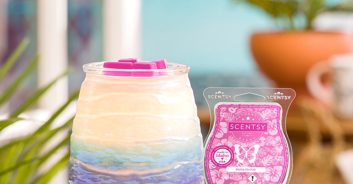 Ocean Ombre Scentsy Warmer - The Candle Boutique - Scentsy UK Consultant