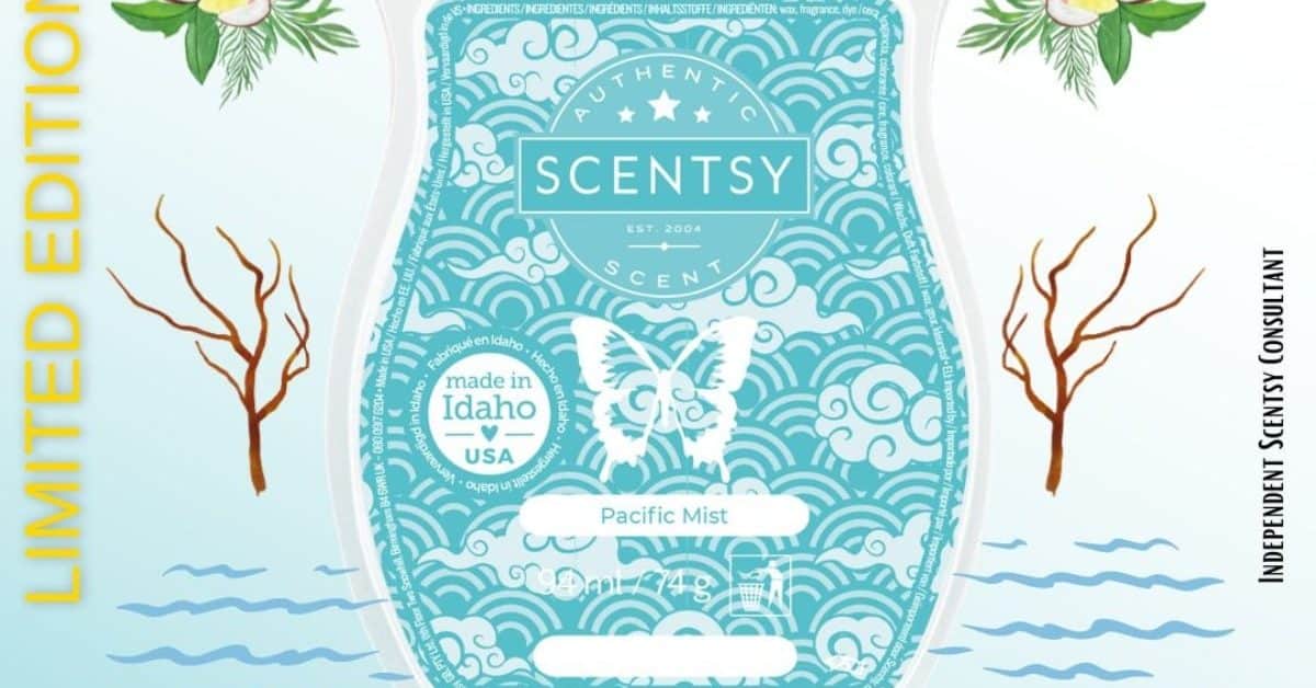 Pacific Mist Scentsy Bar - (June SOTM) - The Candle Boutique - Scentsy ...