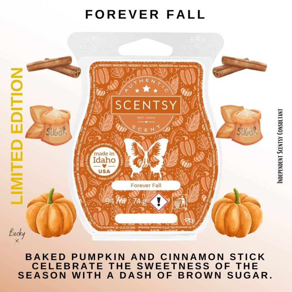 Forever Fall Scentsy Bar - The Candle Boutique - Scentsy UK Consultant