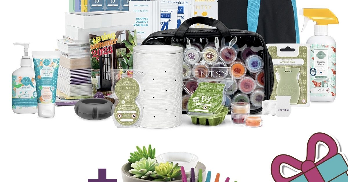 Scentsy UK 2023 Starter Kit Options - Become a Scentsy Rep