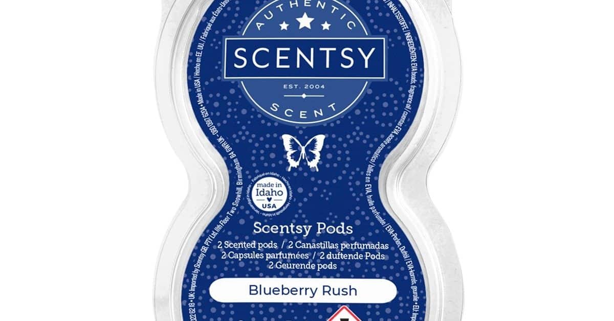 Blueberry Rush Scentsy Pods - Twin Pack - The Candle Boutique - Scentsy ...