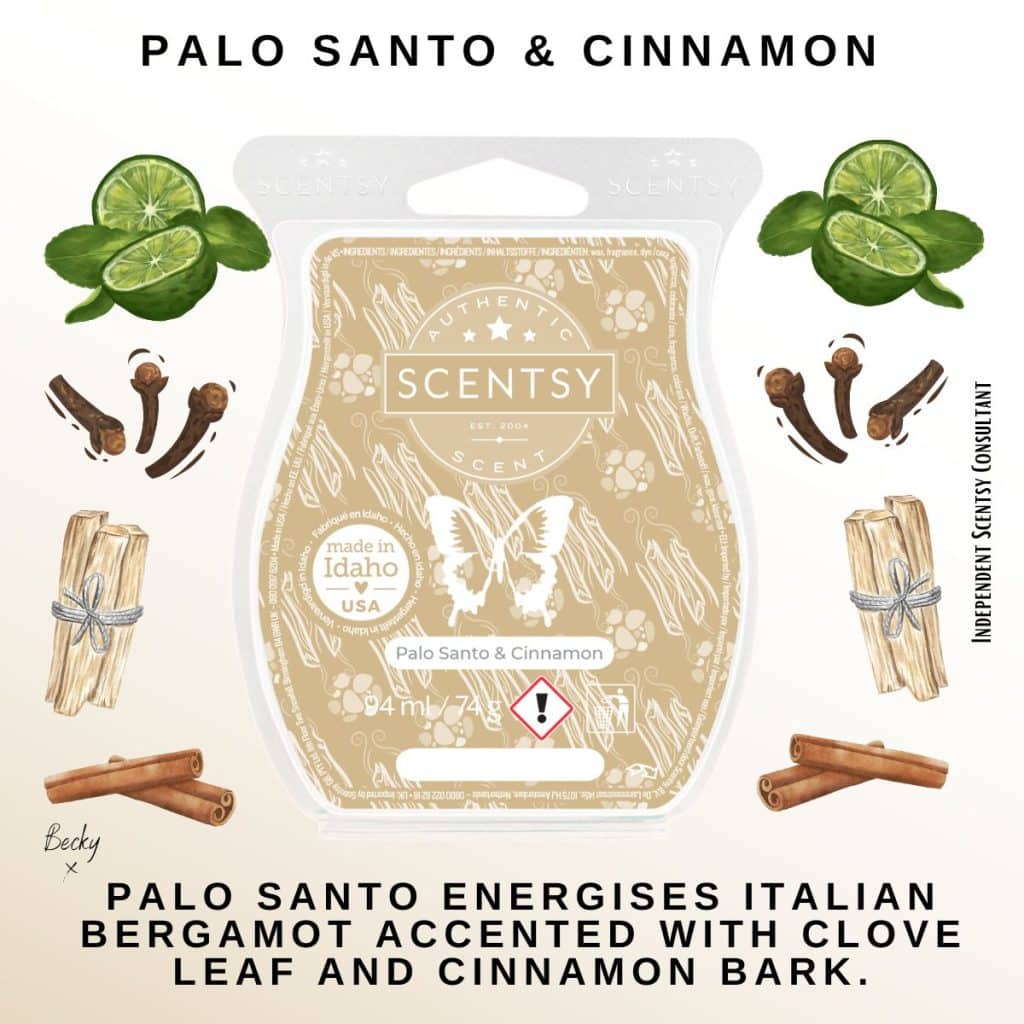 Palo Santo & Cinnamon Scentsy Bar - The Candle Boutique - Scentsy UK ...