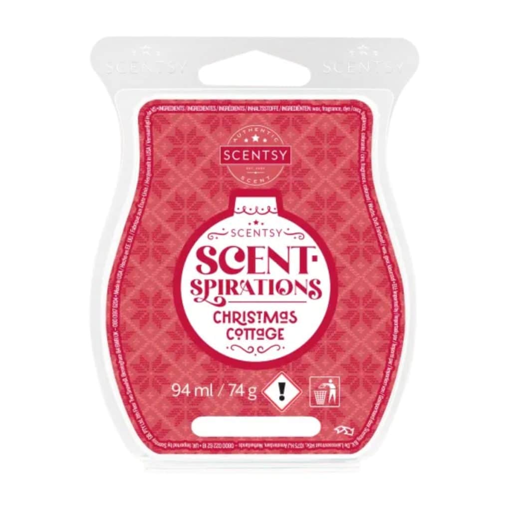 Christmas Cottage Scentsy Wax Bar Scent Spiration Collection The Candle Boutique Scentsy