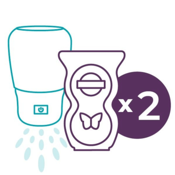 Spin Black Wall Fan Diffuser - The Candle Boutique - Scentsy UK Consultant