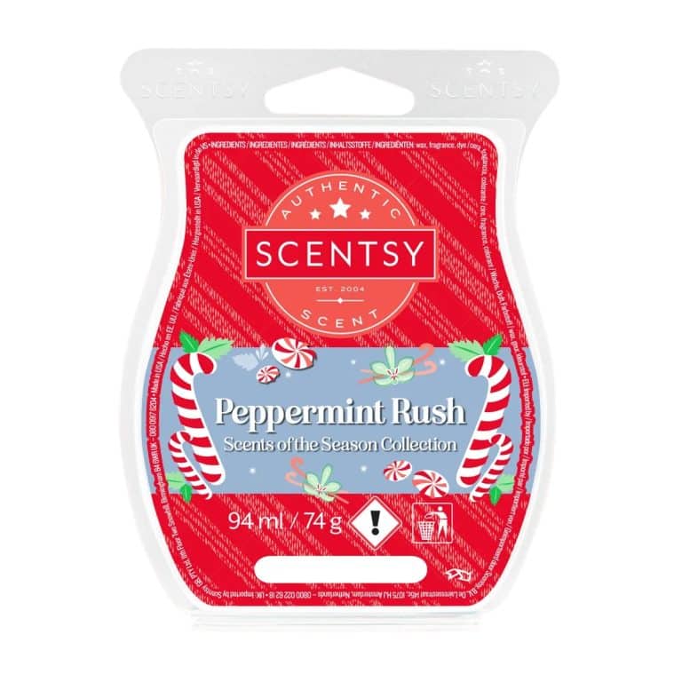 Peppermint Rush Scentsy Bar - The Candle Boutique - Scentsy UK Consultant