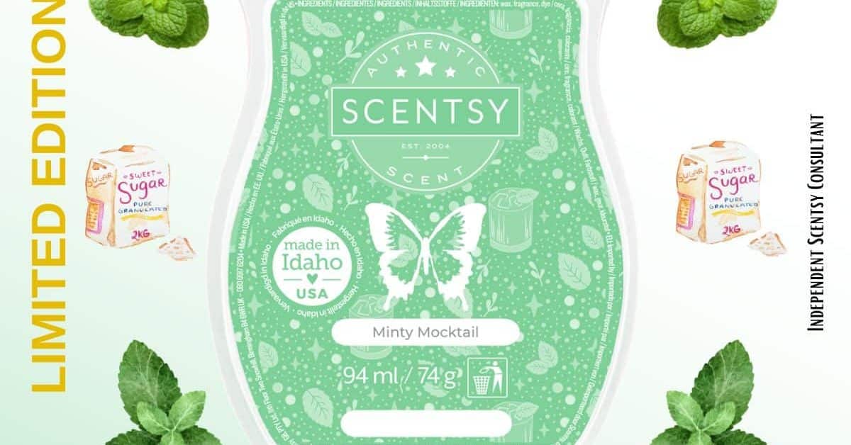 Minty Mocktail Scentsy Bar - The Candle Boutique - Scentsy UK Consultant
