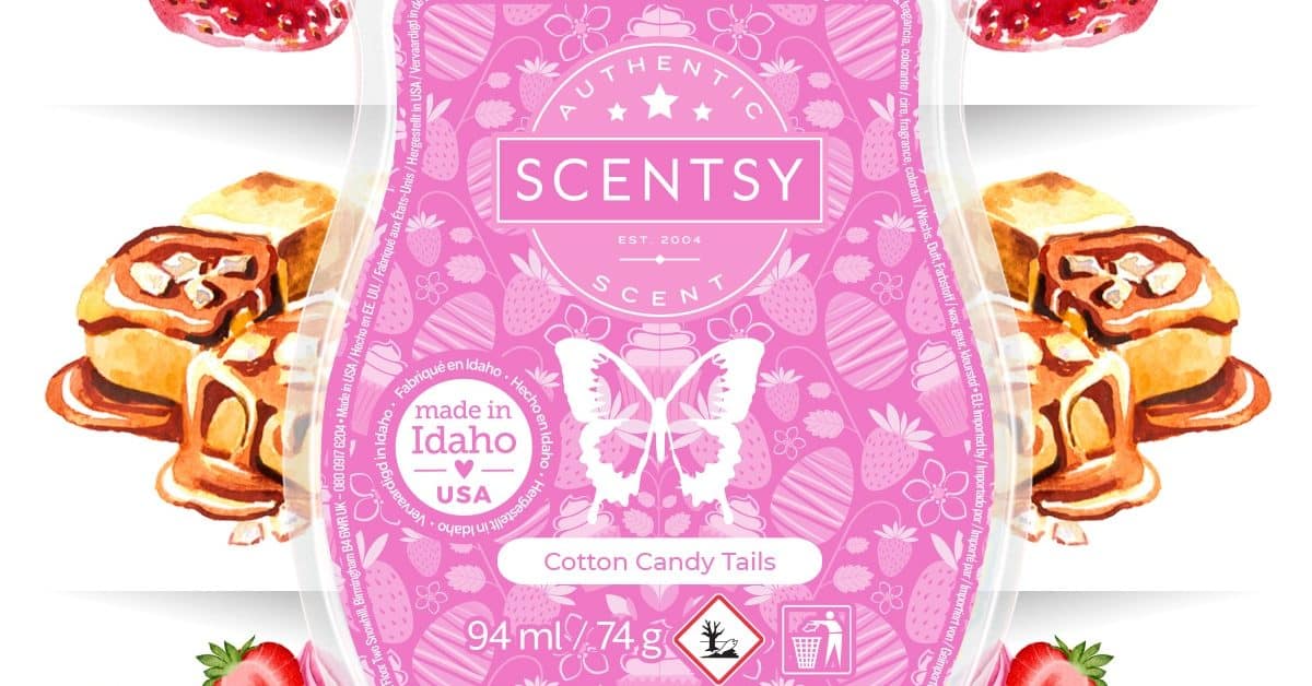 Cotton Candy Tails Scentsy Bar - The Candle Boutique - Scentsy UK ...