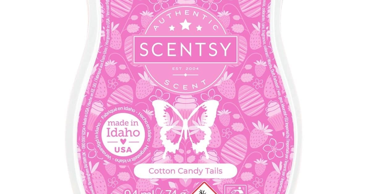 Cotton Candy Tails Scentsy Bar - The Candle Boutique - Scentsy UK ...