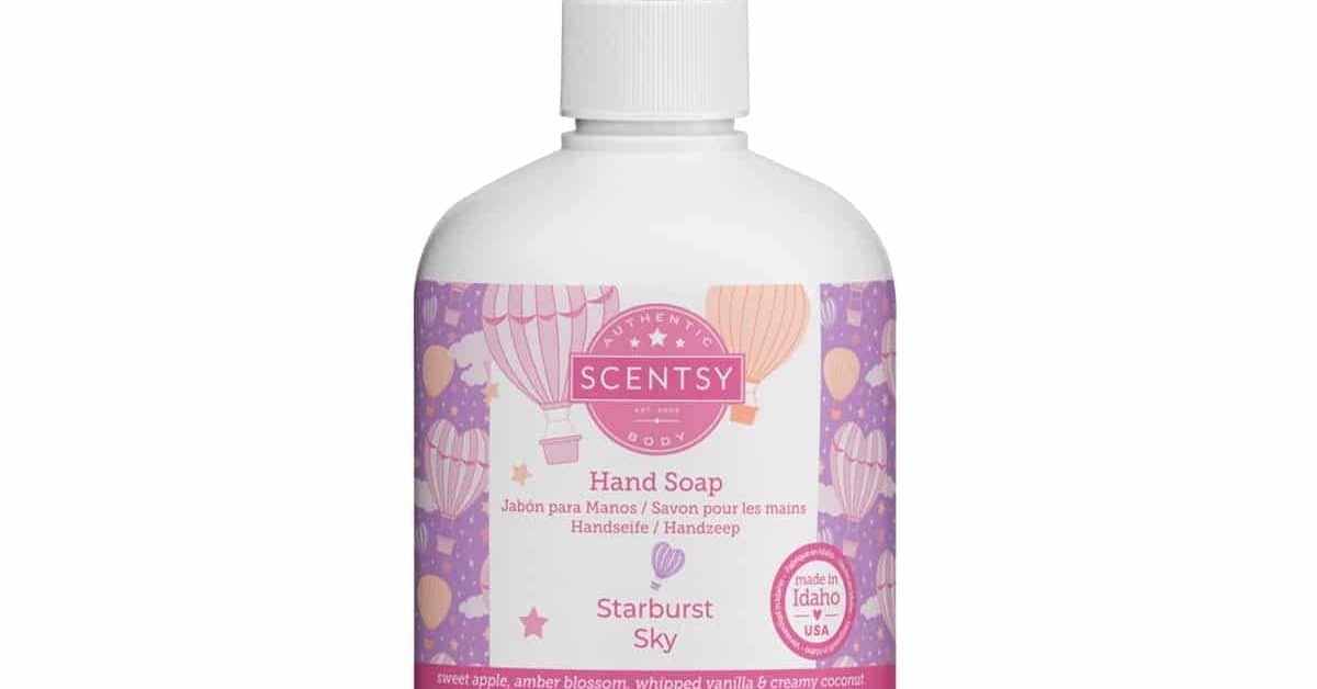 Starburst Sky Hand Soap - The Candle Boutique - Scentsy UK Consultant Starburst Sky Hand Soap - The Candle Boutique - Scentsy UK Consultant