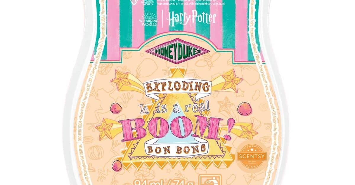 Exploding Bon Bons Scentsy Bar - Harry Potter Honeydukes - The Candle ...