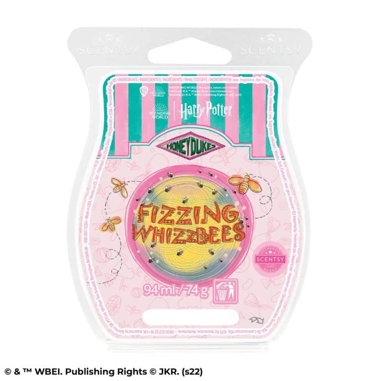 Fizzing Whizzbees Scentsy Bar Harry Potter Honeydukes The Candle