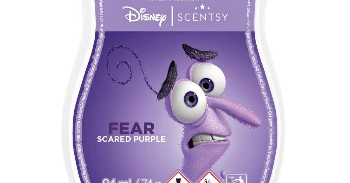 Fear: Scared Purple Scentsy Bar - Disney and Pixar Inside Out - The ...