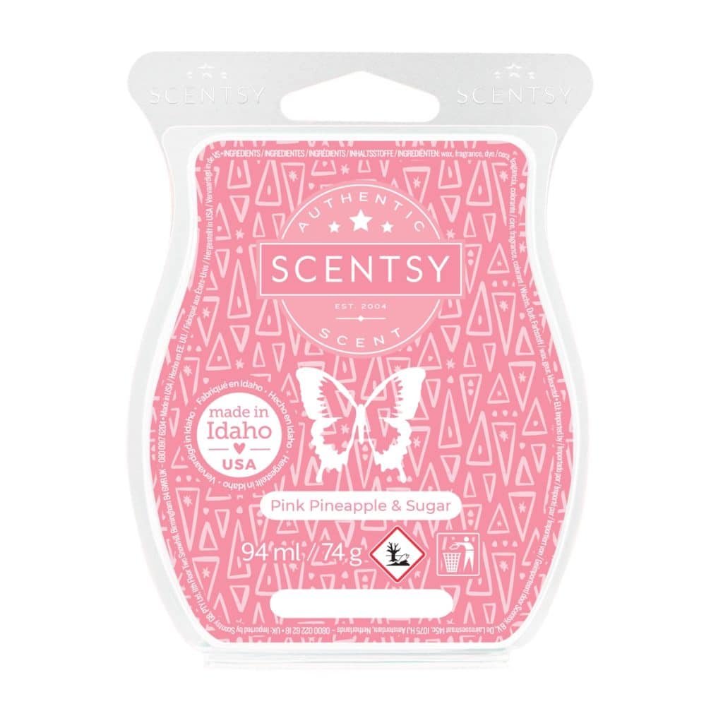 Pink Pineapple & Sugar Scentsy Bar - The Candle Boutique - Scentsy UK ...