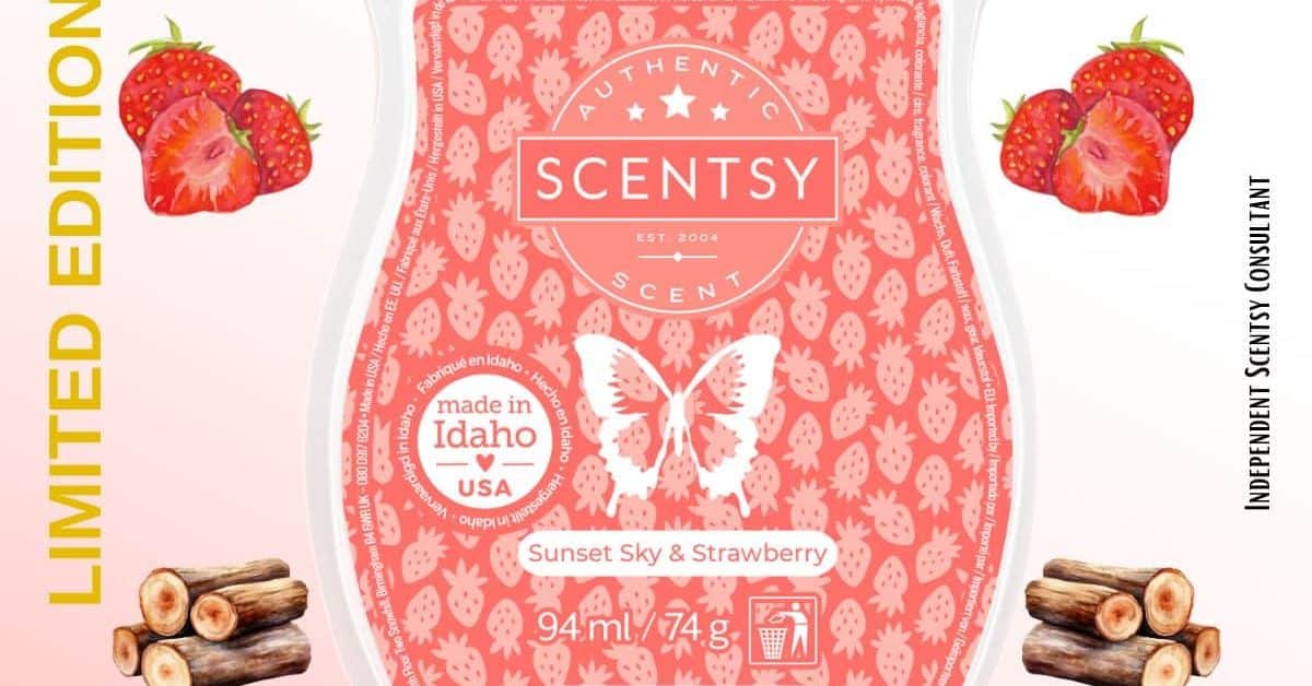 Sunset Sky & Strawberry Scentsy Bar - The Candle Boutique - Scentsy UK ...