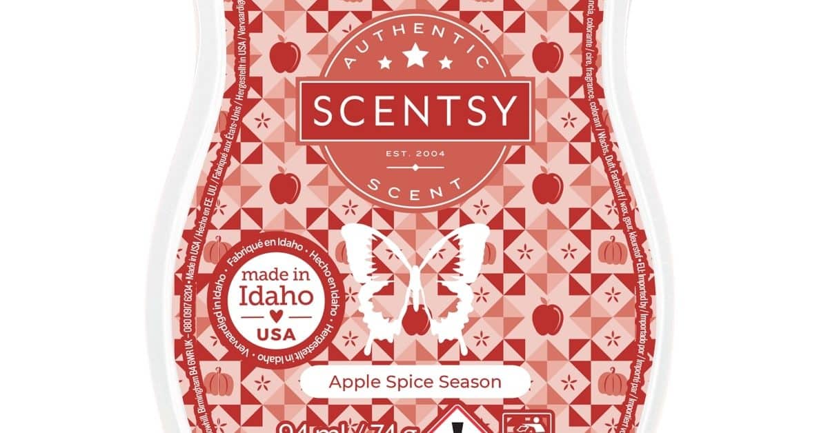 Apple Spice Season Scentsy Bar - The Candle Boutique - Scentsy UK ...