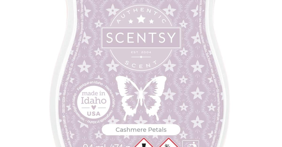 Cashmere Petals Scentsy Bar - The Candle Boutique - Scentsy UK Consultant
