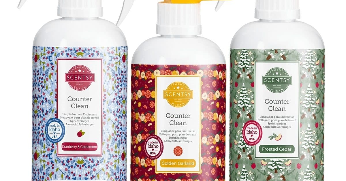 Holiday Counter Clean 3-pack - The Candle Boutique - Scentsy UK Consultant